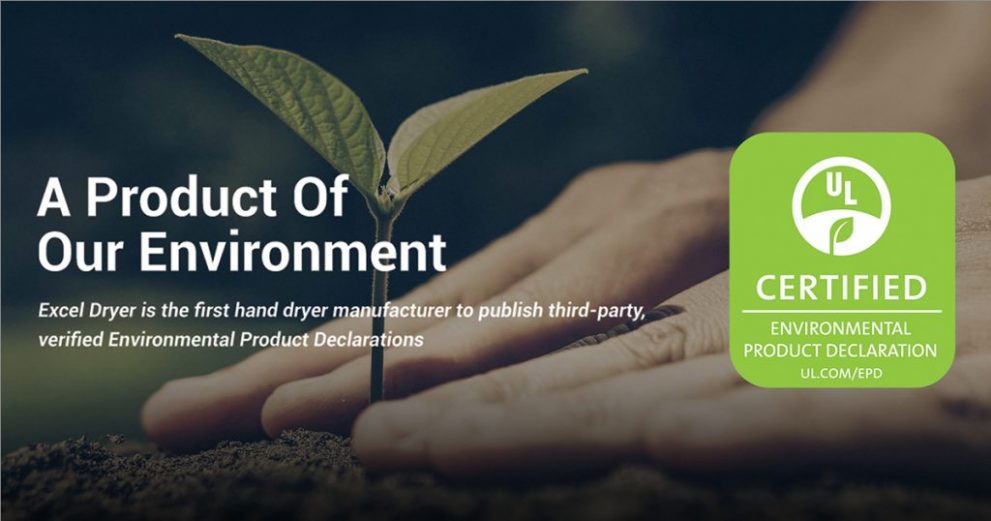 Excel Dryer has pushed forward with sustainable technology
